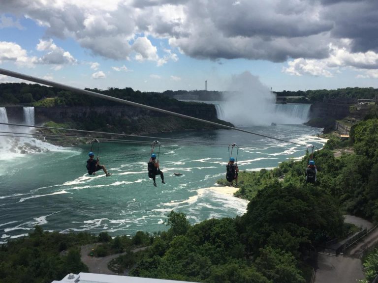 Niagara Falls' newest attraction Zipline to the falls - DJFM - The ...
